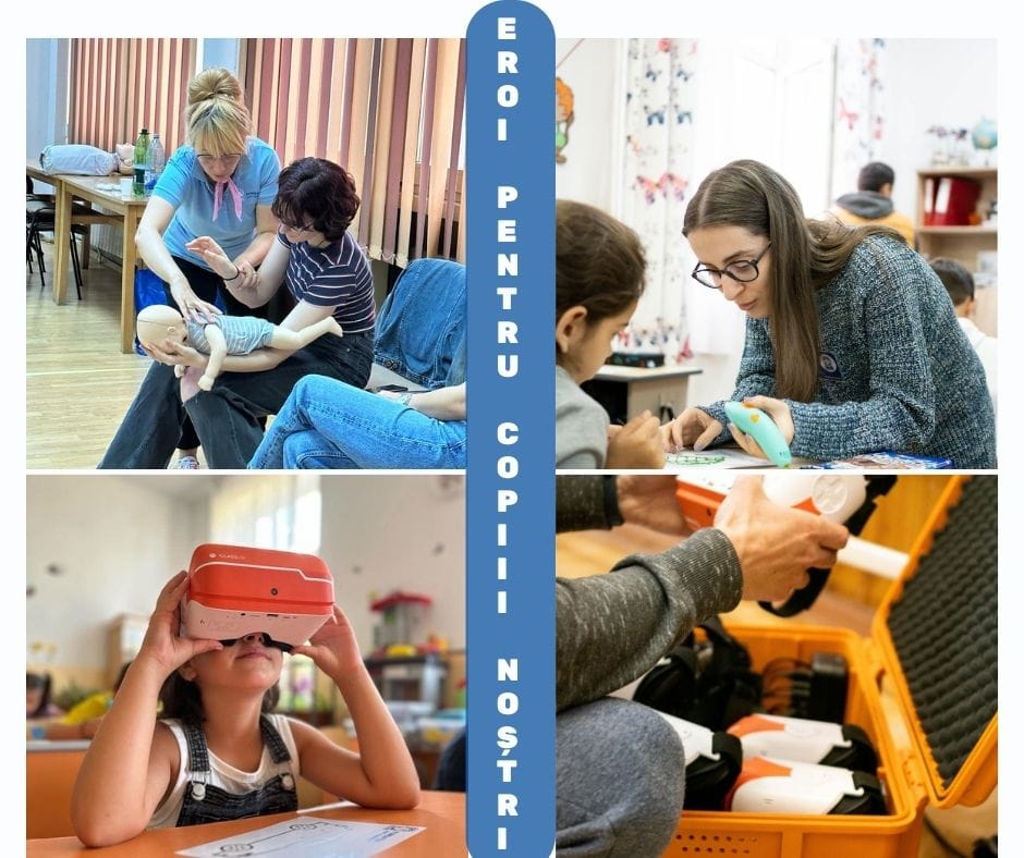 EROI pentru copiii noștri-Fundația Leul Albastru